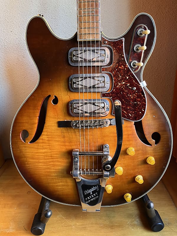 Harmony H78 1965 - Sunburst | Reverb