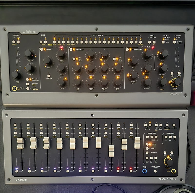 Softube Console 1MKII and Fader Set 2017 - 2024 | Reverb