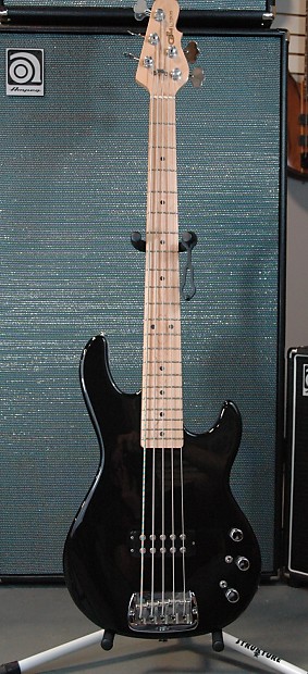 G&L L-1505 5-string Bass Guitar - Black | Reverb