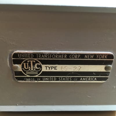 RARE UTC LS-27 Transformer | Reverb