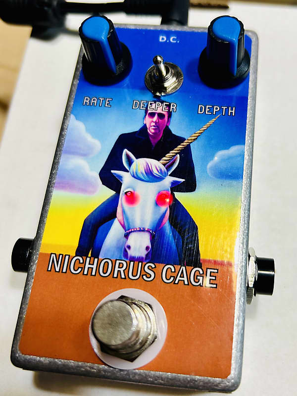 CELEBRITY PEDALS Nichorus Cage Chorus Pedal | Reverb UK