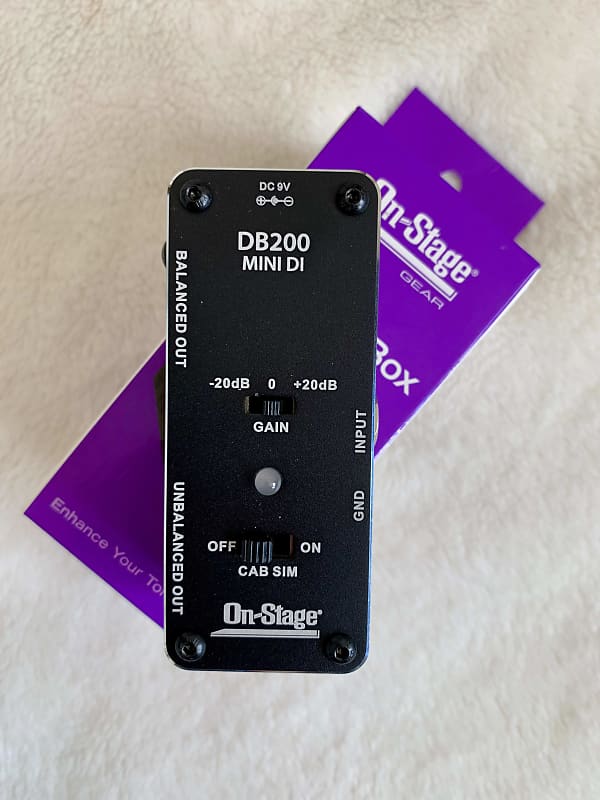 On-Stage - Mini DI Box! DB200 *Make An Offer!* | Reverb