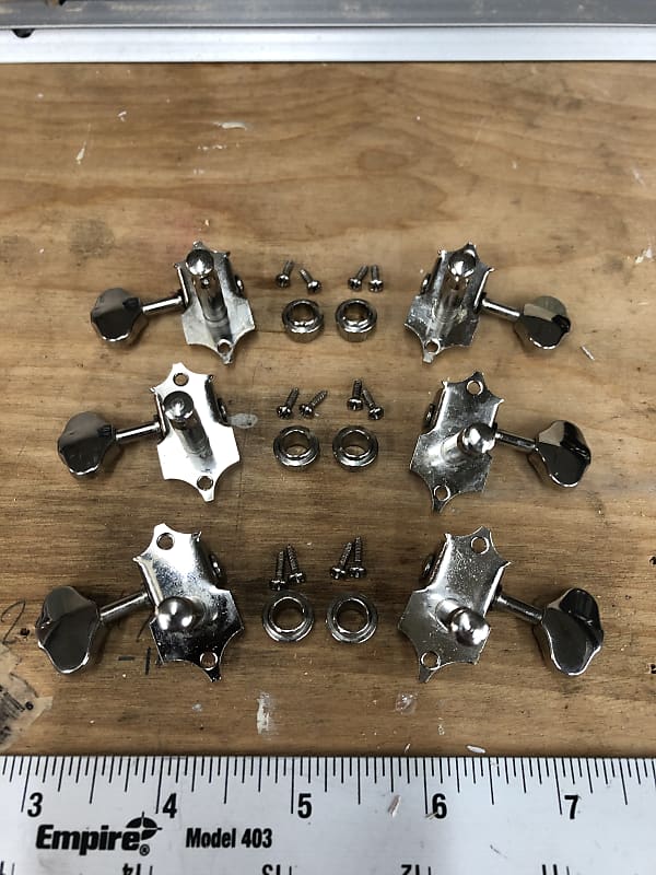 Guild Open Back Tuners - Chrome | Reverb