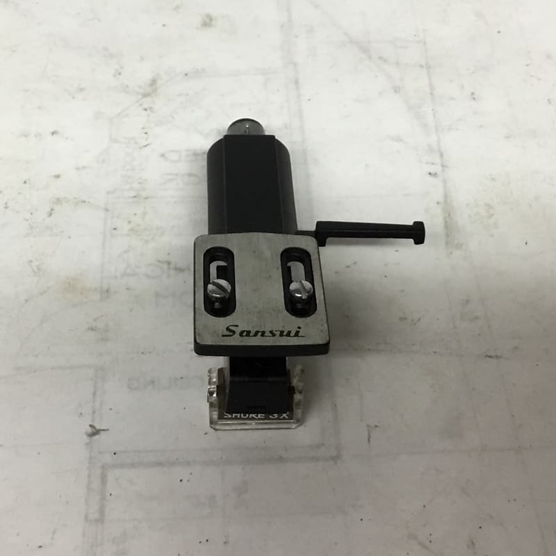 Shure R25XT Cartridge with Shure Needle and Sansui headshell | Reverb
