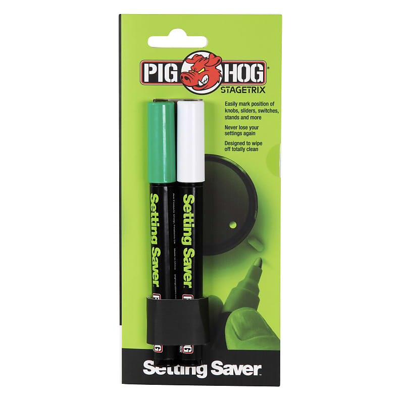 Pig Hog StageTrix Setting Saver Pens 2-Pack | Reverb