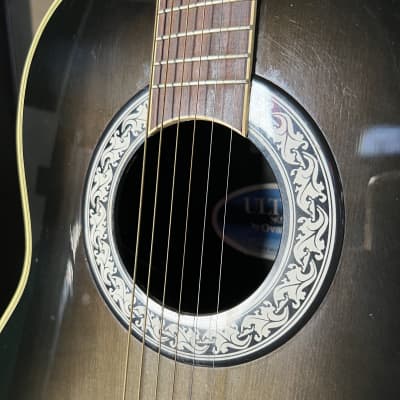 Ovation Ultra 1517 Series 6 String Acoustic Electric Guitar | Reverb