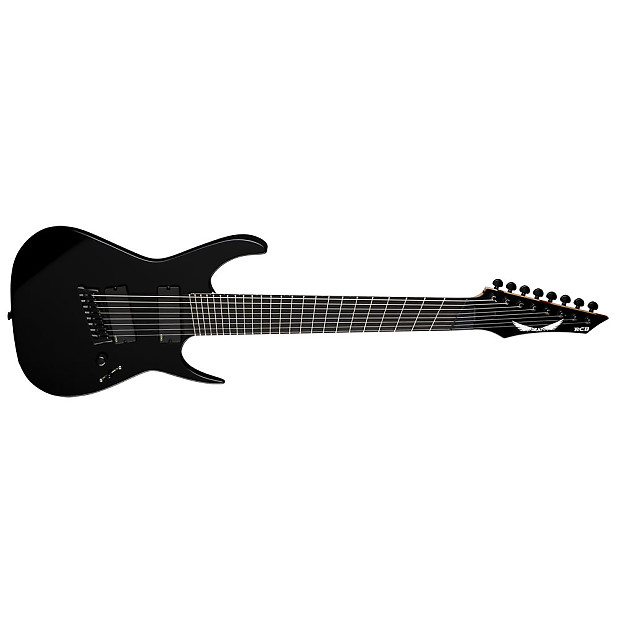 Dean USA Rusty Cooley 8 Fan Fret Classic Black CBK NEW | Reverb