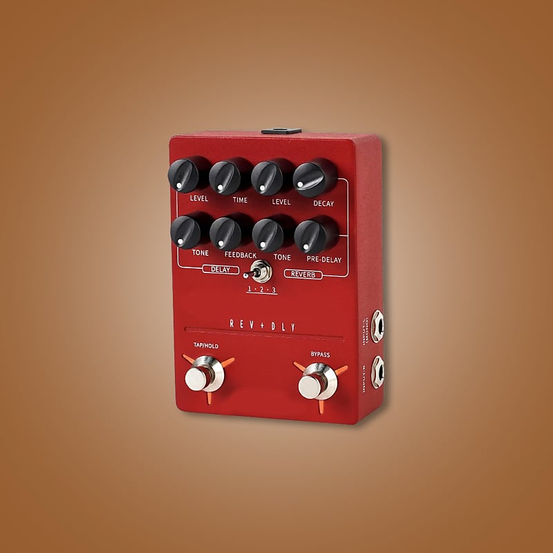 Stereo Delay & Reverb Combo Effects Pedal Ambient Guitar | Reverb