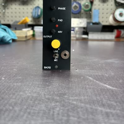BA312 API PCB with faceplate 500 series | Reverb