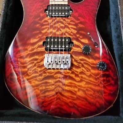 Proton Guitar Company Deluxe 2023 - Cherryburst Quiltop | Reverb