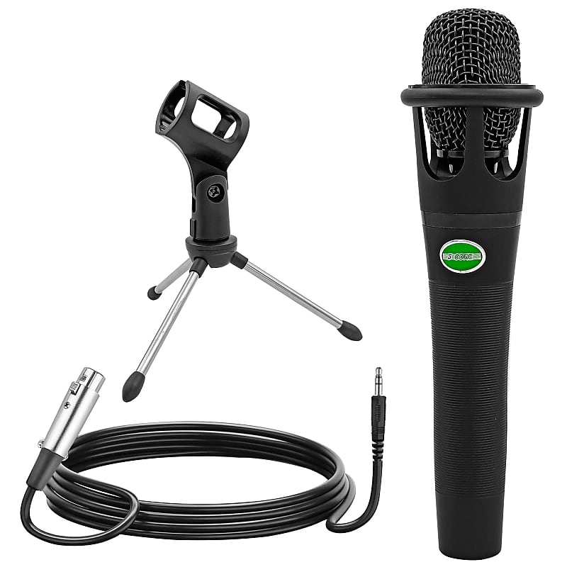 5 CORE XLR Dynamic Metal Mic Audio, Ideal for Singing, | Reverb