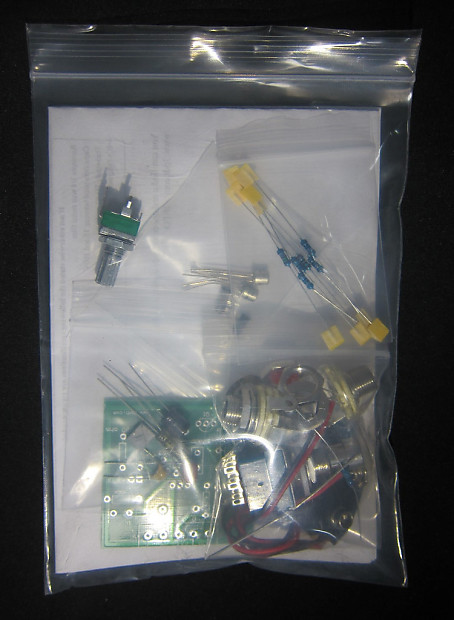 One Knob Fuzz aka Meathead stomp box pcb DIY Full Kit | Reverb