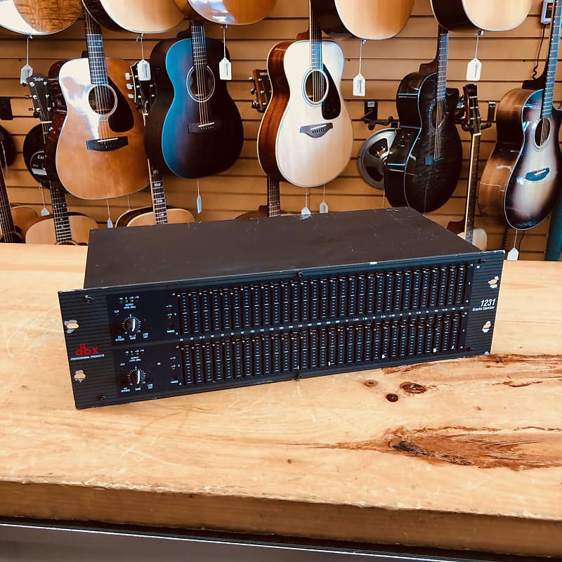 DBX 1231 Graphic EQ Rackmount Equalizer | Reverb