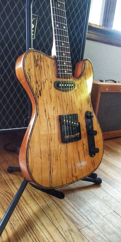 Custom Telecaster 70s - Spalted Maple | Reverb