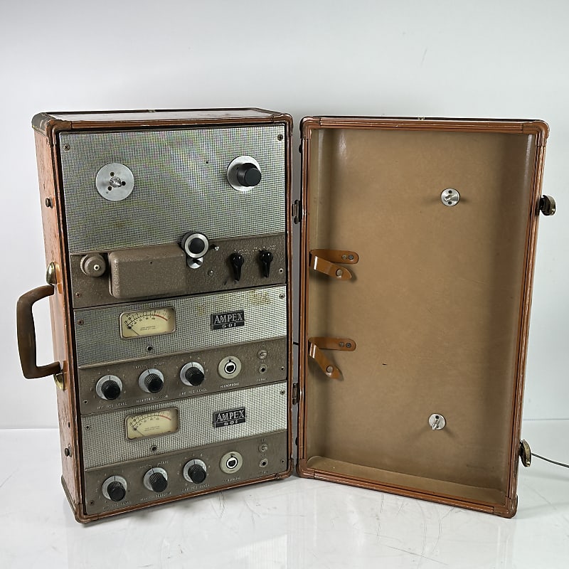 Vintage Ampex 600 / 601 Magnetic Tape Recorder Stereo Tube | Reverb