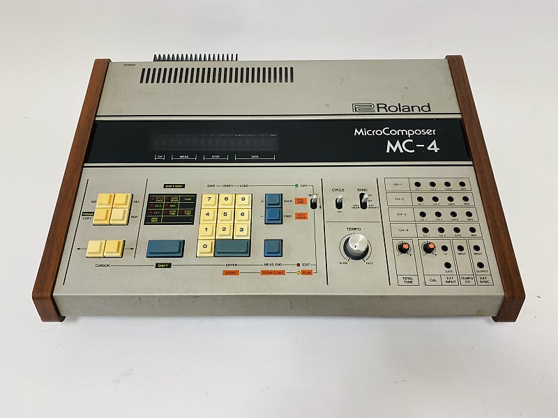 Roland MC-4B Sequencer, serviced ! | Reverb