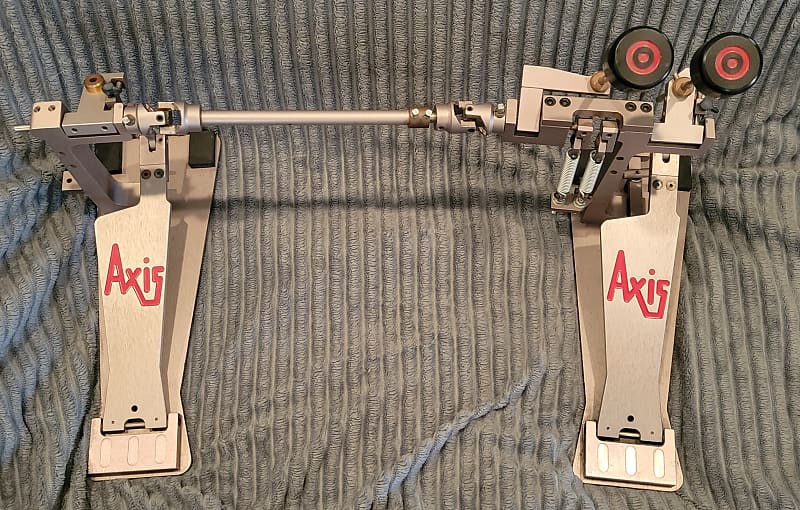Axis Direct Drive Double Pedals 2000s - Silver | Reverb
