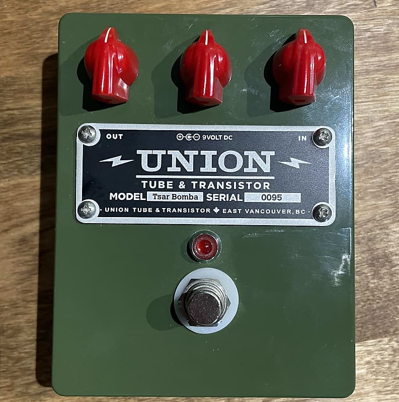 Union Tube & Transistor Tsar Bomba - Green | Reverb