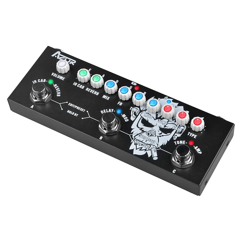 Brand New AZOR Multi Effects Chorus Phaser Delay Reverb | Reverb