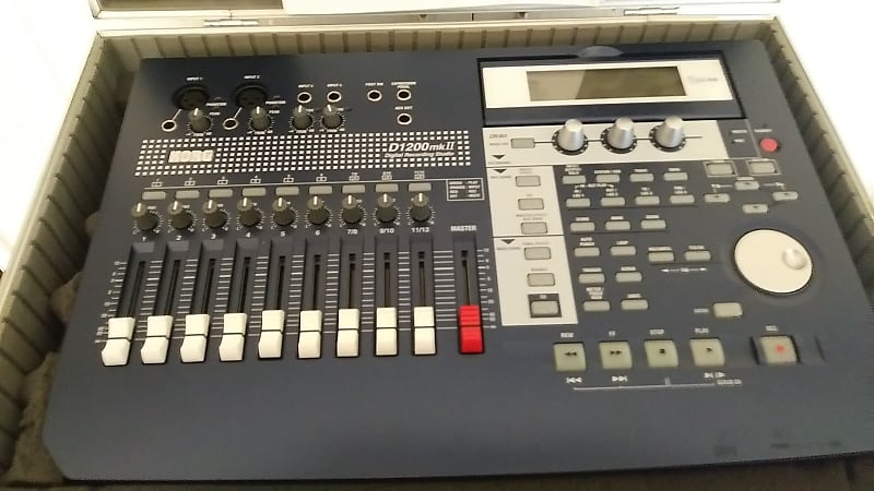 Korg D1200 MKII Digital Recoding studio with case | Reverb