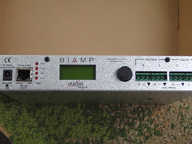 Biamp Audia EXPI-4 (4 Input Mini Expander) BNIB | Reverb