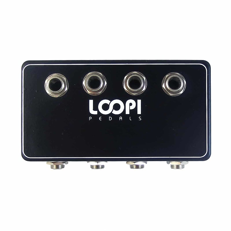 Loopi Pedals Pedalboard Patchbox 4:4 - Top Mount | Reverb