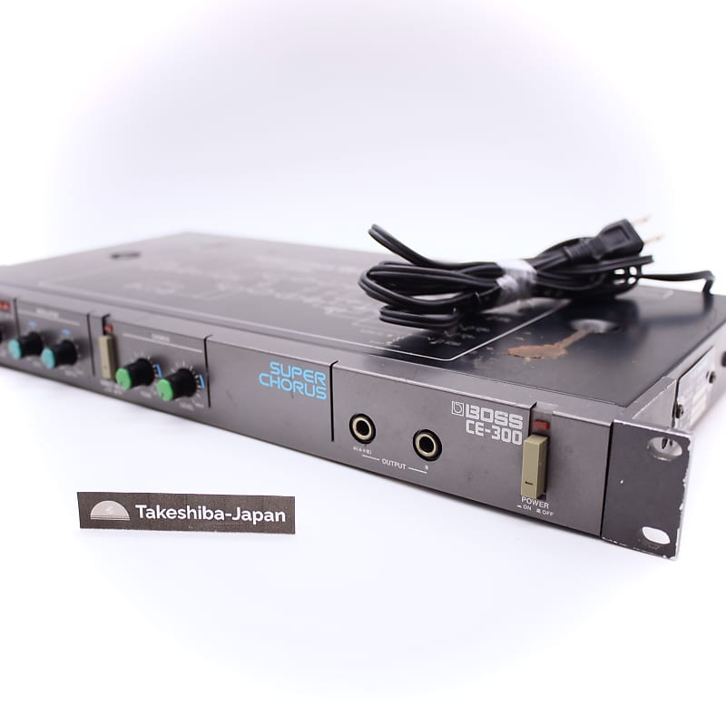 Boss CE-300 Super Chorus Vintage Guitar Rack Effect Processor | Reverb