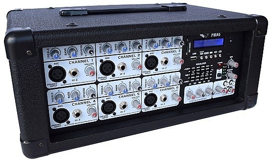Groove Factory PMA-6 Powered Mixer, 500 Watts w/ | Reverb Canada