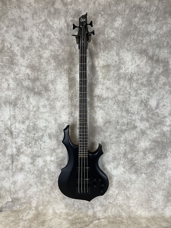 ESP LTD F-204 Black Satin (2021) | Reverb
