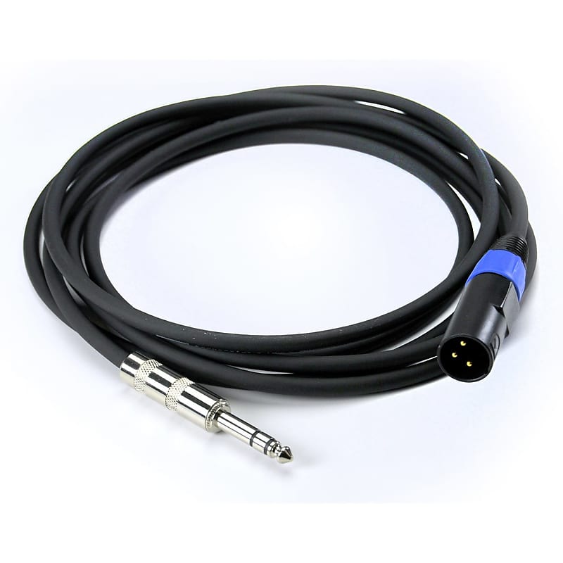 Whirlwind STM-03 3-foot XLR male to 1/4 inch TRS Cable | Reverb