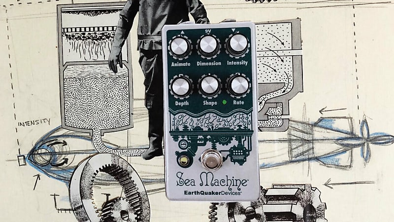 EarthQuaker Devices Sea Machine V3 Super Chorus | Reverb
