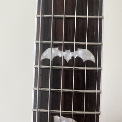 Firefly FFLV 2022 Transparent Red with Bat Inlays and | Reverb