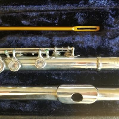 Artley Silver Open Hole Flute 9-0-B with Removable Silver | Reverb
