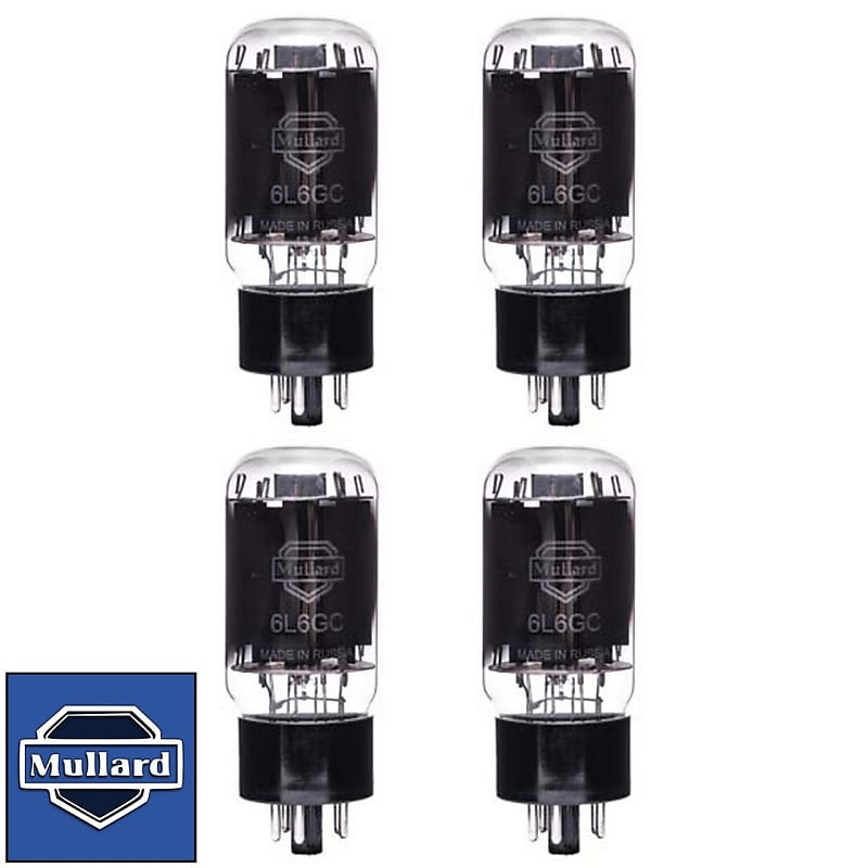 Mullard 6L6GC | Power Tube, Matched Quad with Free 24-Hour | Reverb