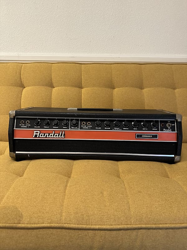 Randall RG-120 PH Commander 1979 - Black | Reverb