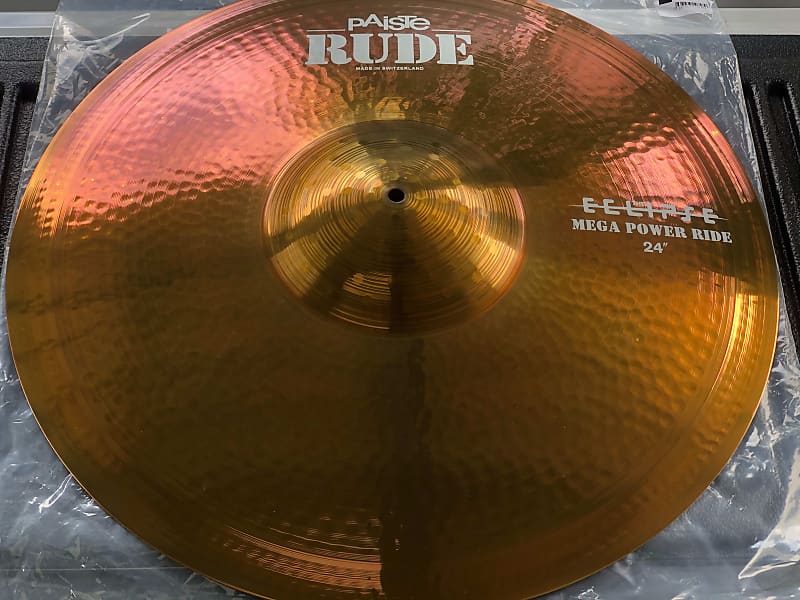 Paiste 24" Rude Eclipse Mega Power Ride | Reverb