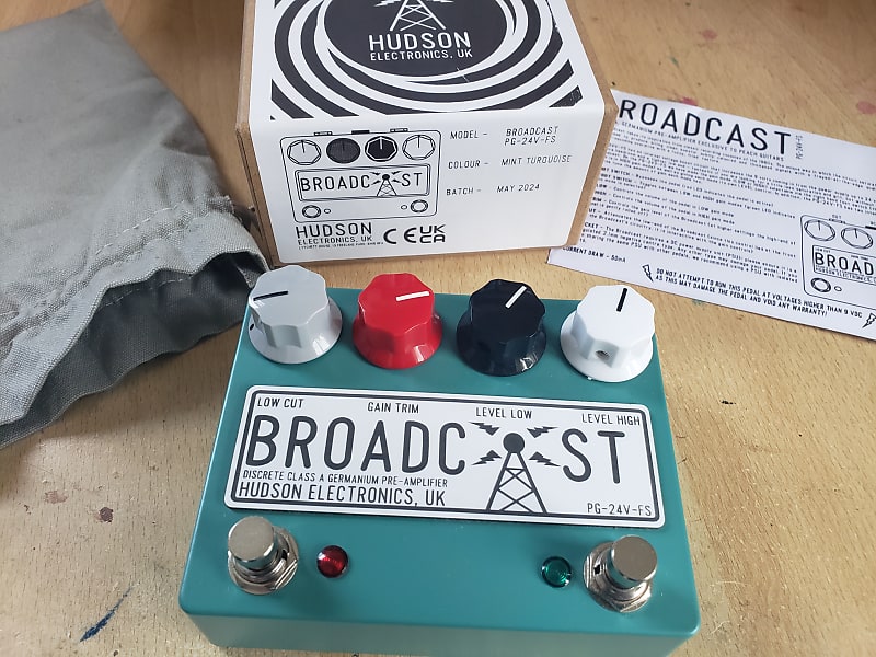 Hudson Electronics Broadcast PG-24V-FS 24v Special Edition | Reverb UK