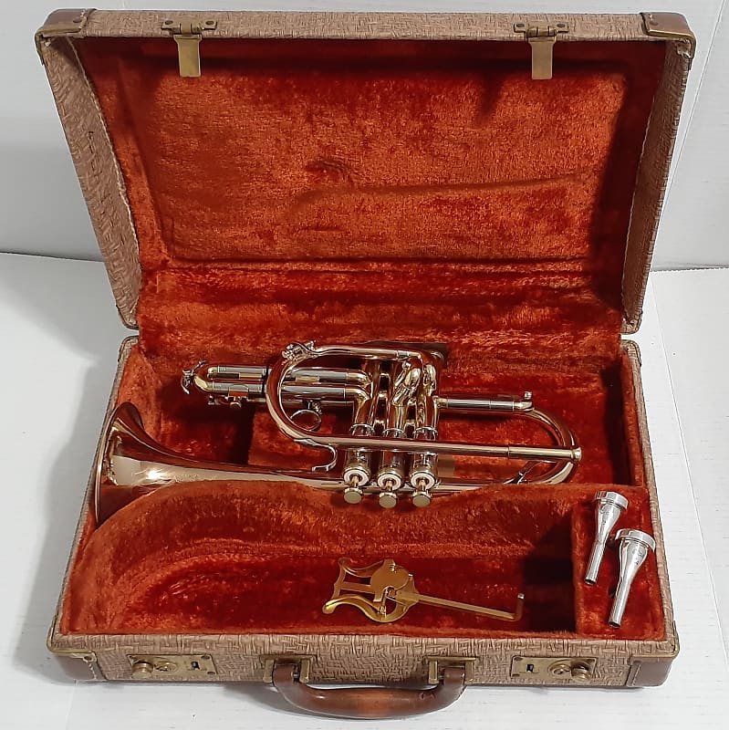 OLDS Recording Cornet , Circa 1958-1959. Original Case , Olds | Reverb