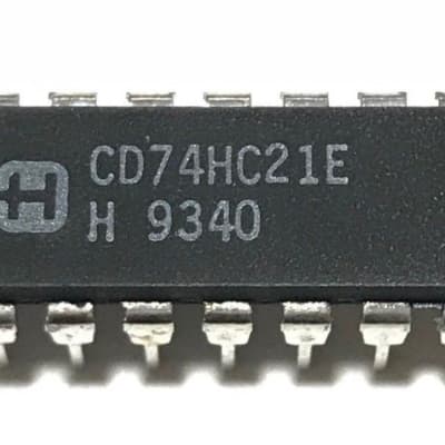 Harris CD74HC21E 74HC21 Dual 4-Input Positive-AND Gates (Pack | Reverb