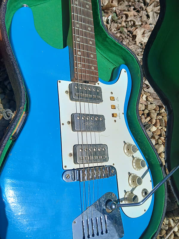 Hofner Galaxie 173 1967-1973 - Blue | Reverb