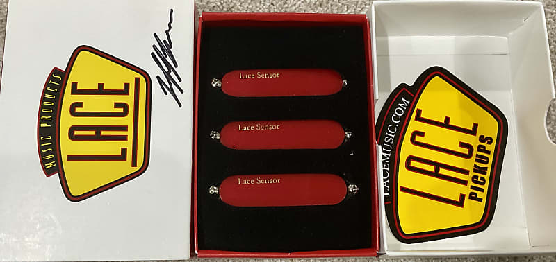 Lace Sensor Gold Testarossa Limited Edition Single Coil Set | Reverb