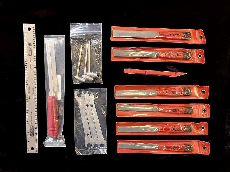 StewMac Guitar tech luthier fret nut setup tools lot 2020’s - | Reverb