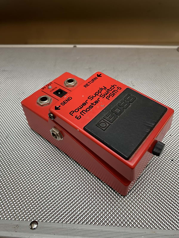 Boss PSM-5 Power Supply MIJ Japan (Black Label) 1983 | Reverb UK
