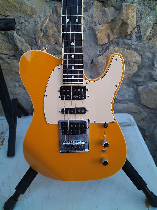 Warmoth Telecaster Custom Build 2021 Dark Yellow | Reverb