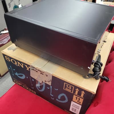 Sony CDP-CX255 200 disc CD Changer 1997 - Black | Reverb