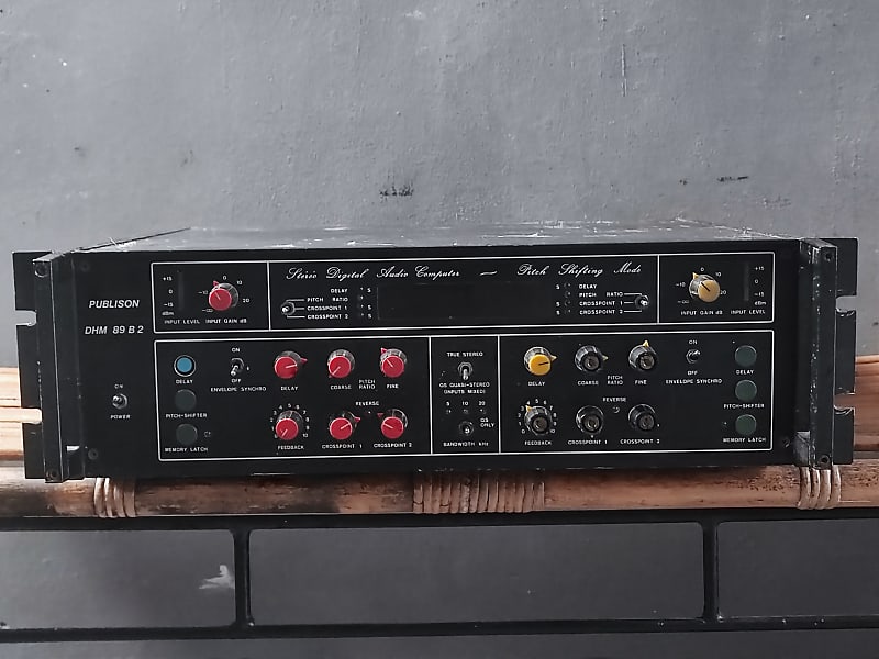 Rare Publison DHM 89 B 2 Stereo Pitch Shifter Delay | Reverb