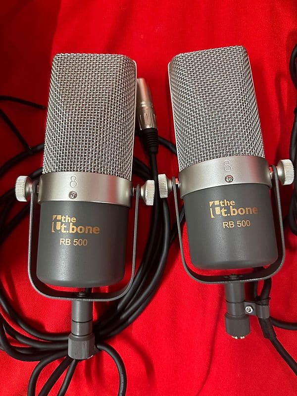 T.Bone RB-500 - Pair of Ribbon Mics | Reverb