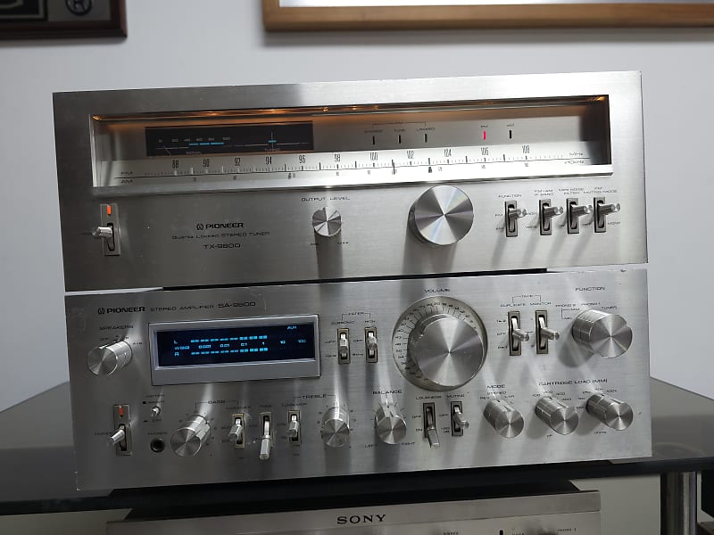 Pioneer SA-9800 Amplifier Recapped Operational and Pioneer | Reverb