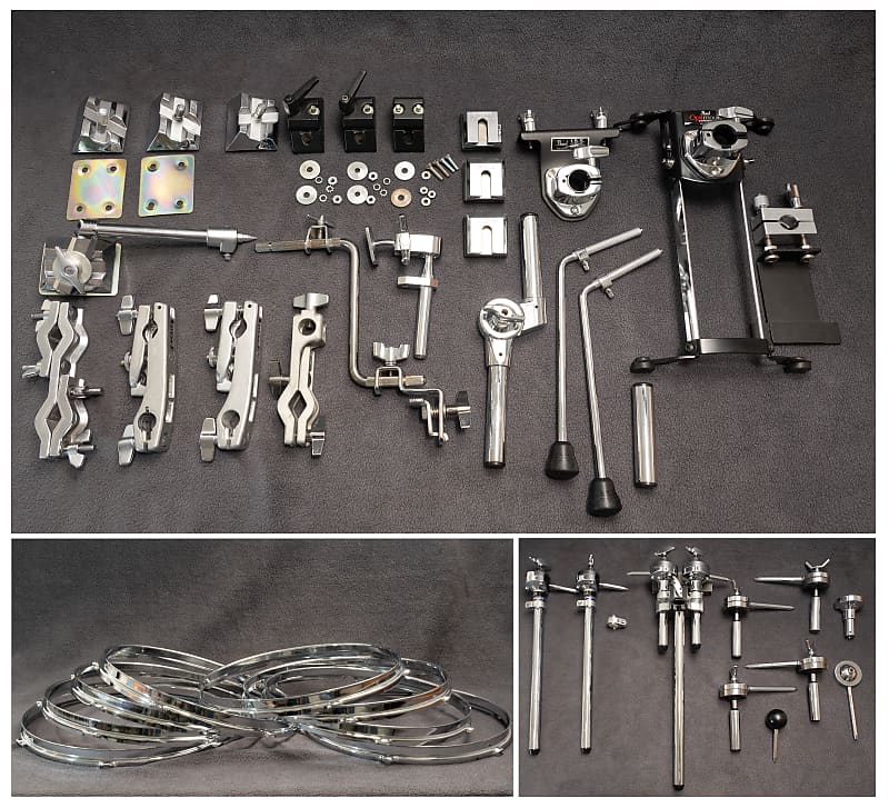 Large Inventory of Yamaha / Pearl / Generic Drum Kit Parts - | Reverb
