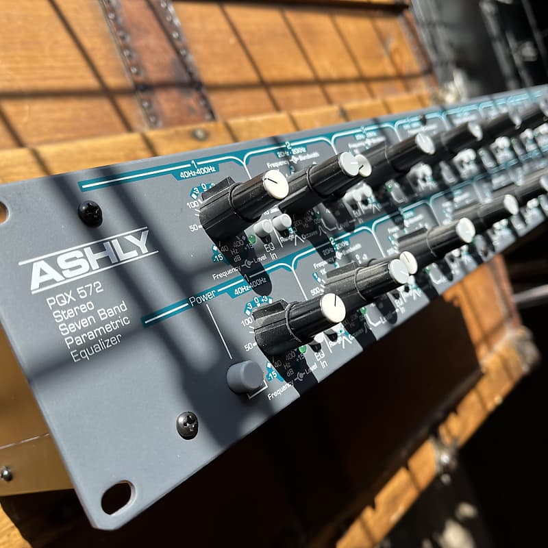(16778) Ashly PQX 572 Stereo 7 Band Parametric Equalizer | Reverb
